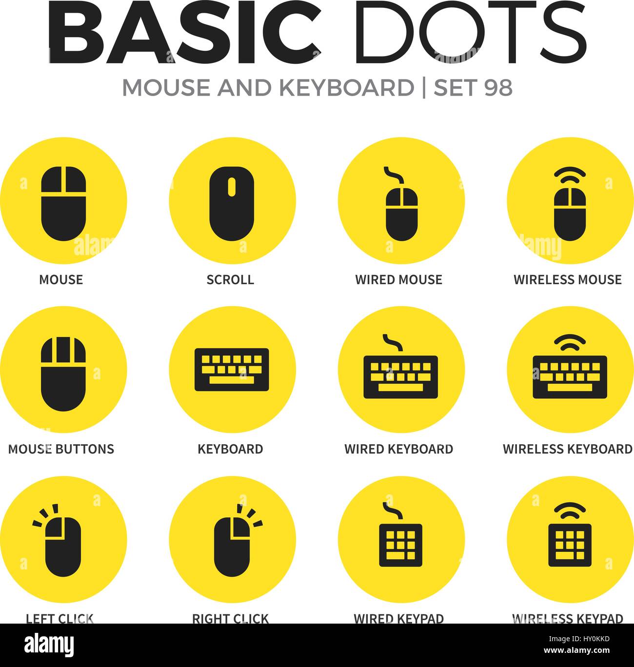 Wired keypad Stock Vector Images - Alamy