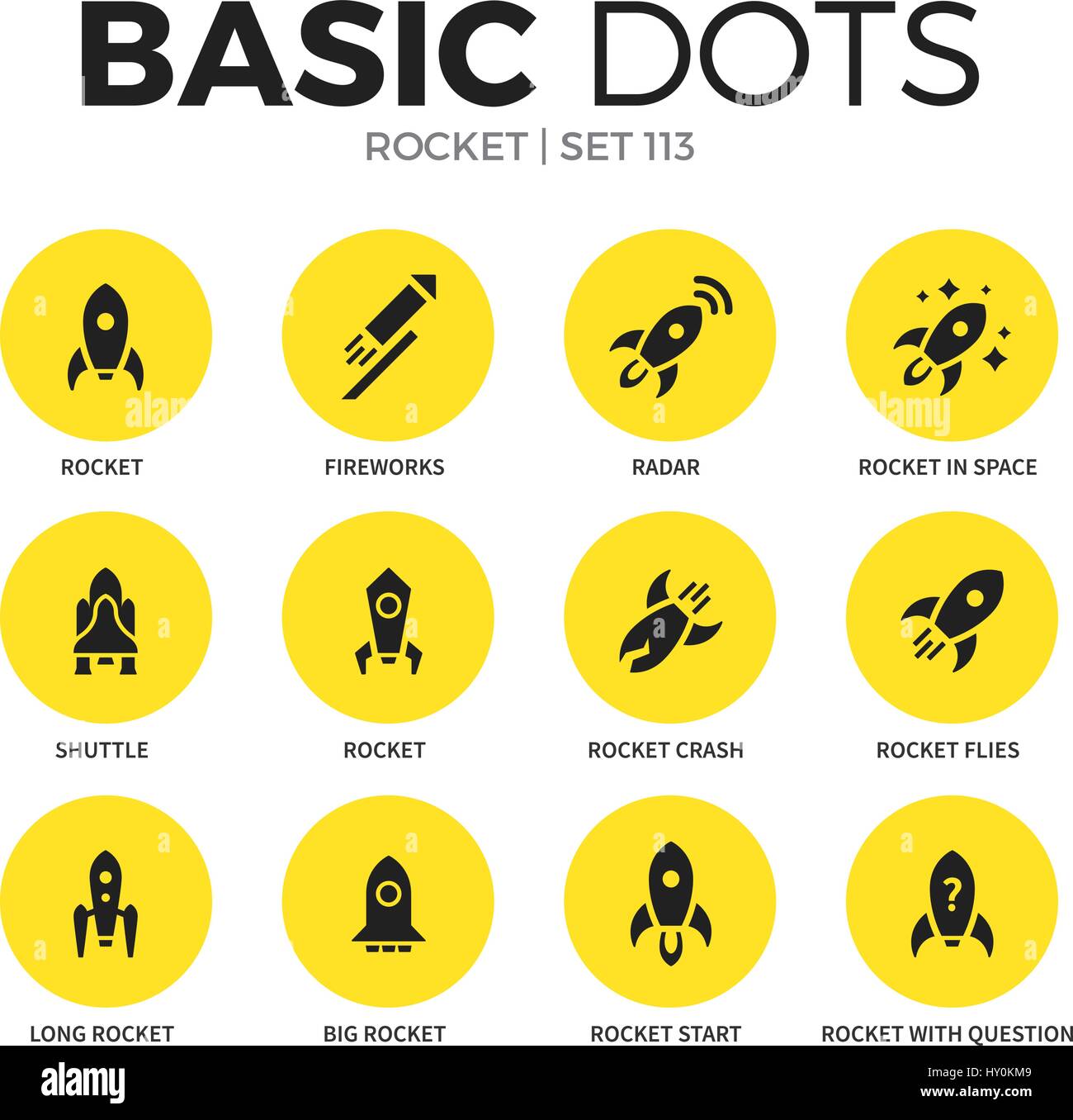 Rocket icon sign big Stock Vector Images - Alamy