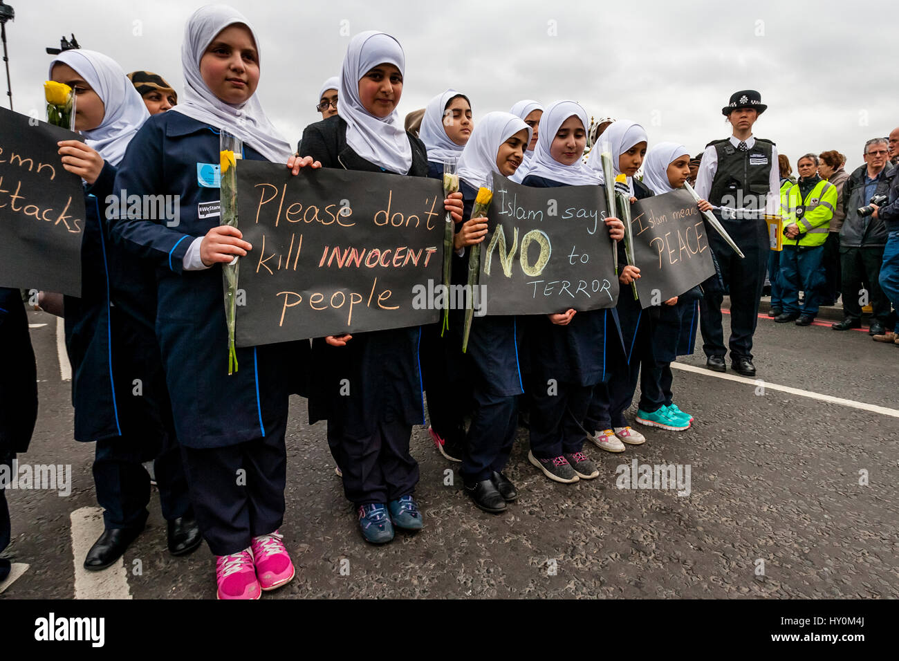 Religious london peace walk hi-res stock photography and images - Alamy