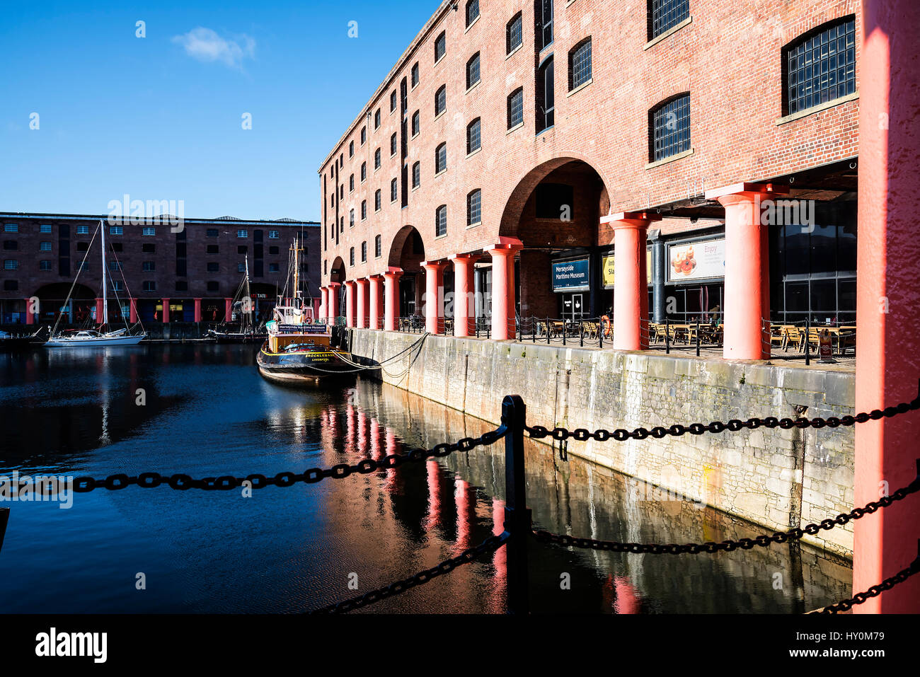 The Albert Dock is a complex of dock buildings and warehouses in ...
