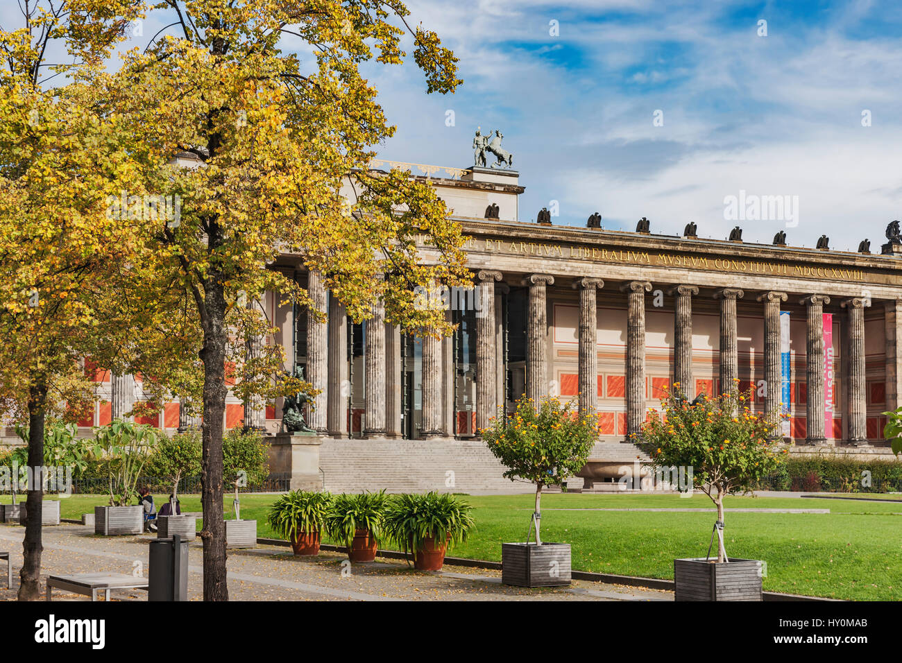 The Old Museum (Altes Museum) was built from 1825 to 1830 by Karl ...