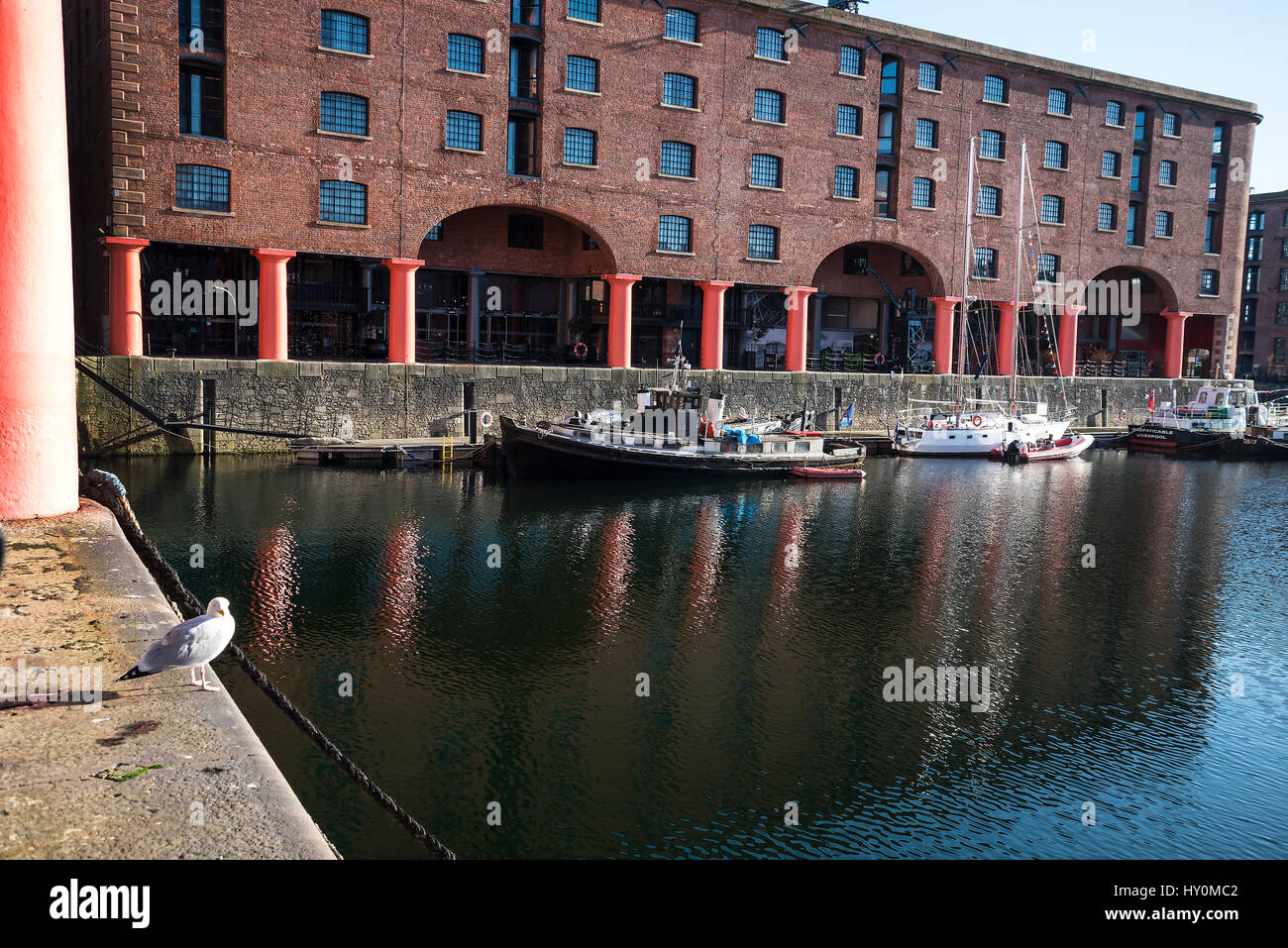 The Albert Dock is a complex of dock buildings and warehouses in ...