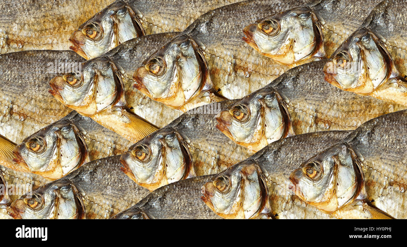 Many dry fishes Stock Photo - Alamy