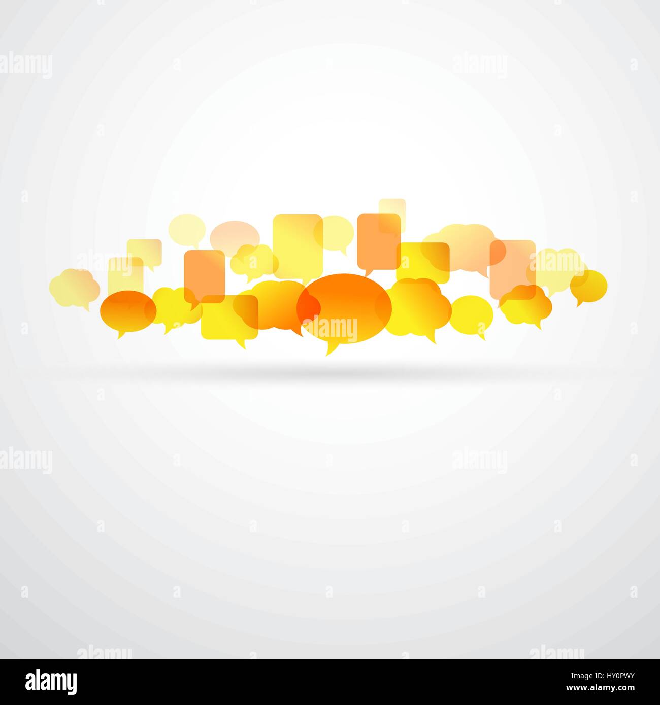 Speech Bubble Network Background Stock Vector Image And Art Alamy