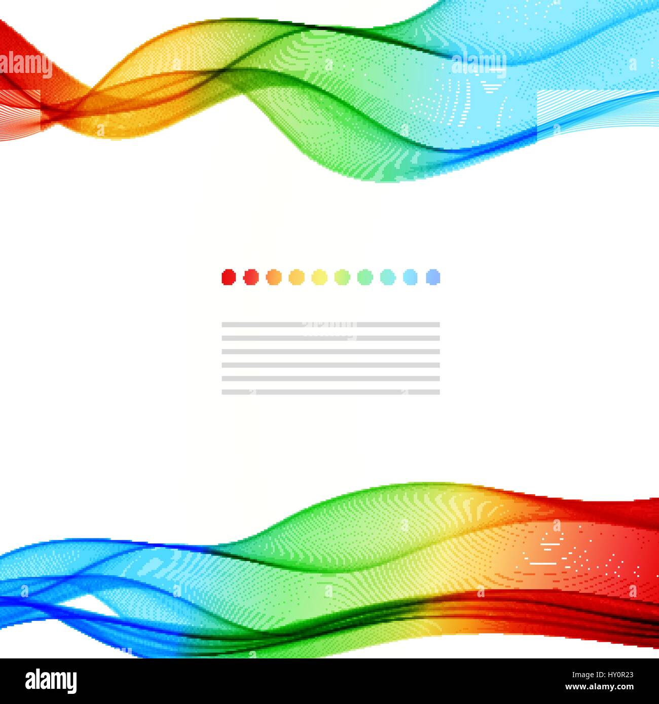 Abstract colorful background. Spectrum wave Stock Vector Image & Art ...