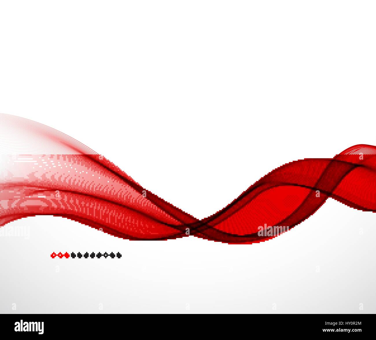 Abstract curve red line Stock Vector Images - Alamy
