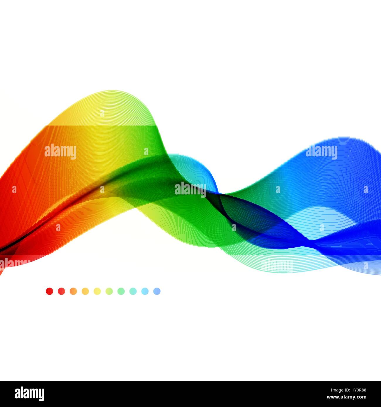 Abstract colorful background. Spectrum wave Stock Vector Image & Art ...