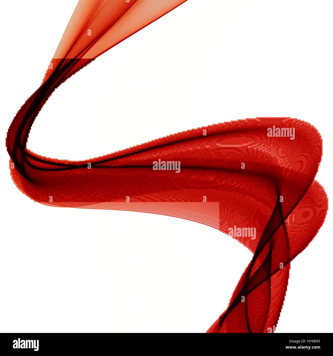 Abstract colorful background with red smoke wave Stock Vector Image ...