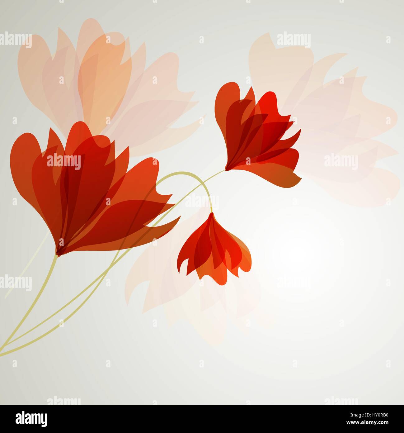 Decoration flower leaf Stock Vector Images - Alamy