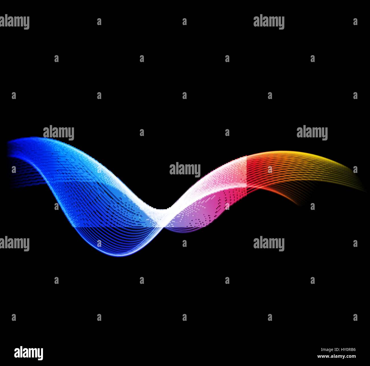 Shiny color waves vector backgrounds Stock Vector Image & Art - Alamy