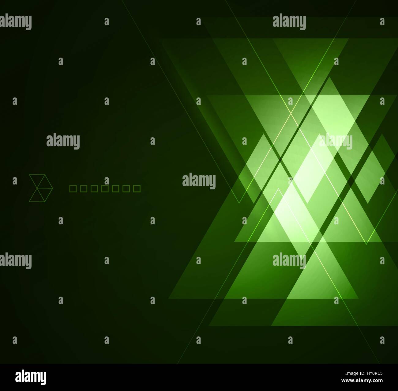 Digital green background cool abstract Stock Vector Images - Alamy