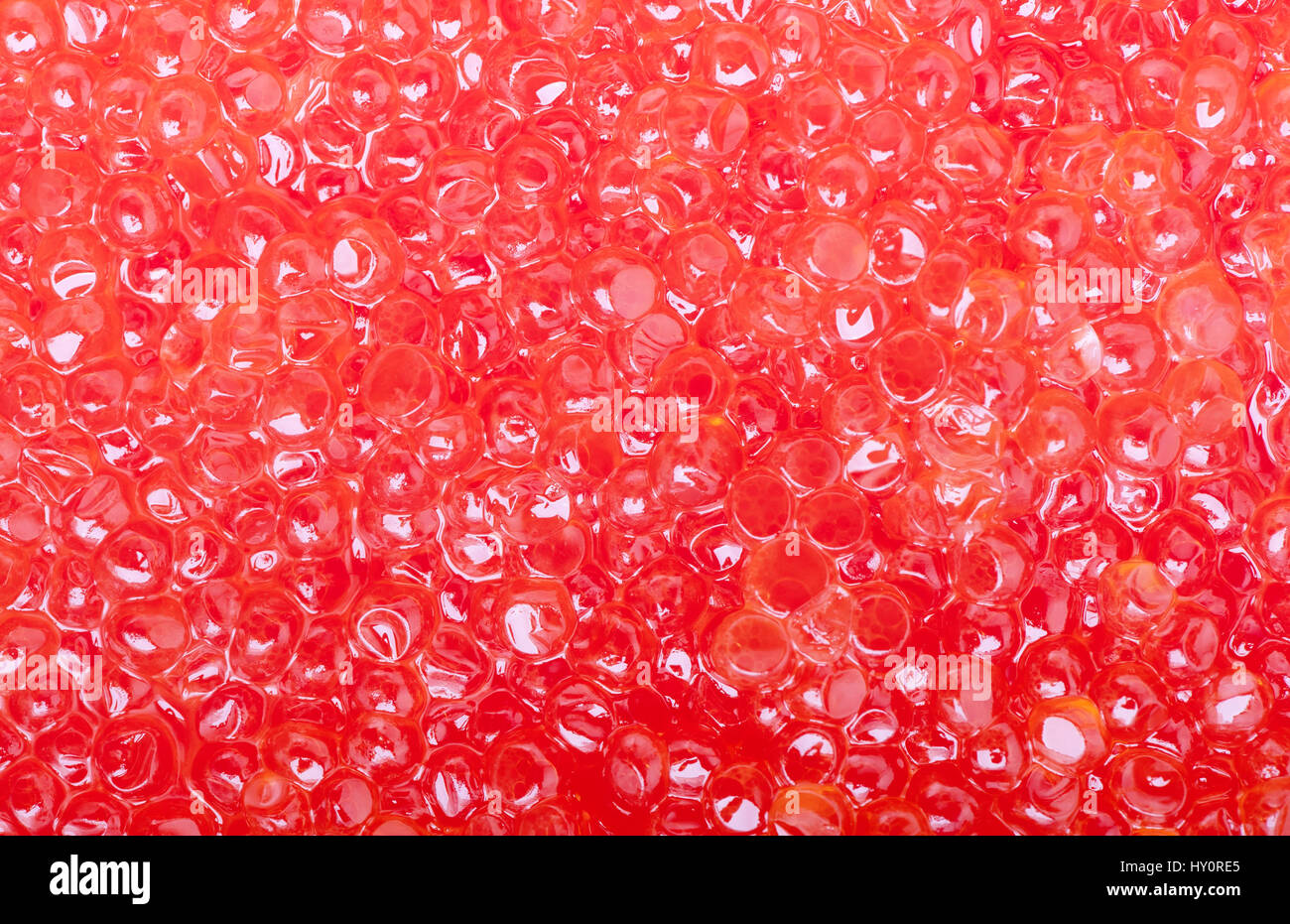 Red caviar texture Stock Photo - Alamy