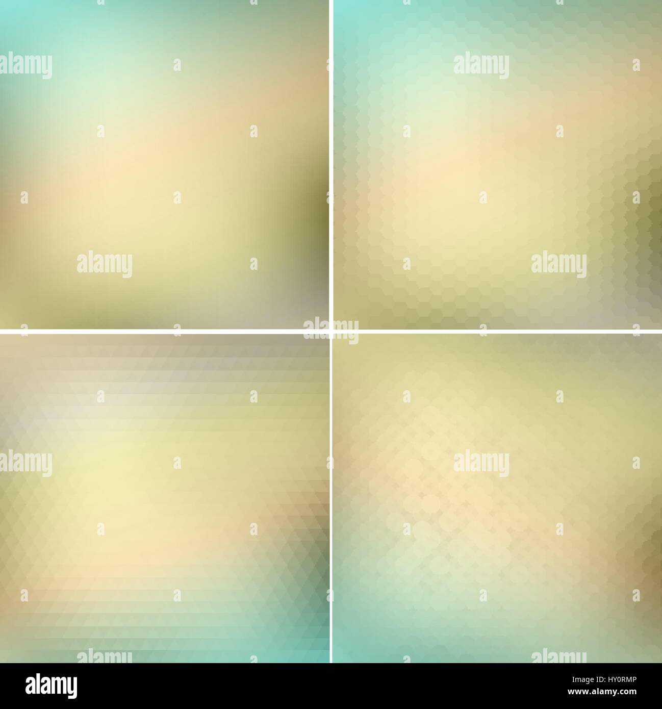 Retro colorful backgrounds collection Stock Vector Image & Art - Alamy