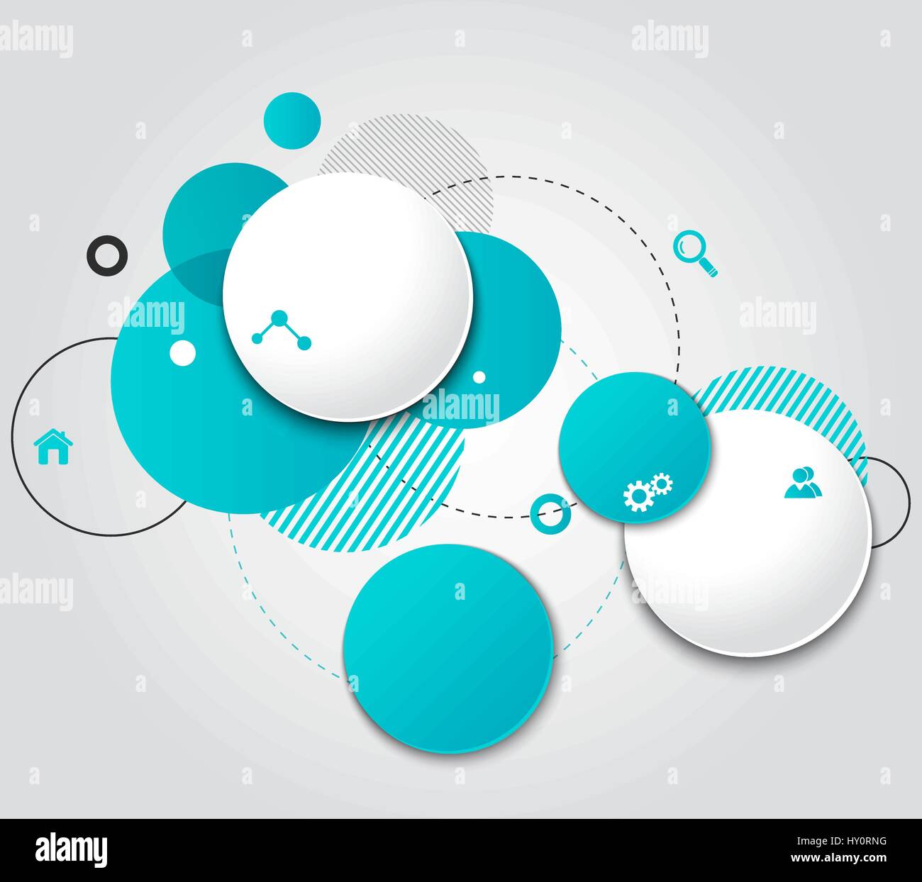 Vector Modern Design Circle template Stock Vector Image & Art - Alamy