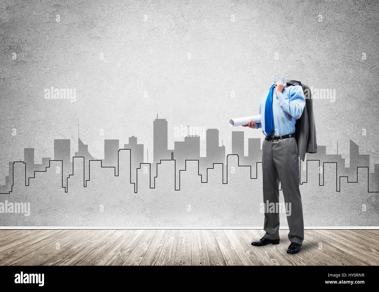 Man of engineering profession Stock Photo - Alamy