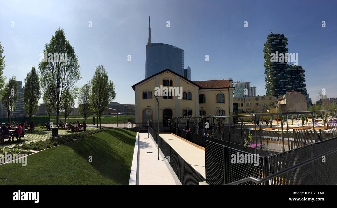 Foundation Riccardo Catella, Unicredit tower and Vertical Forest ...