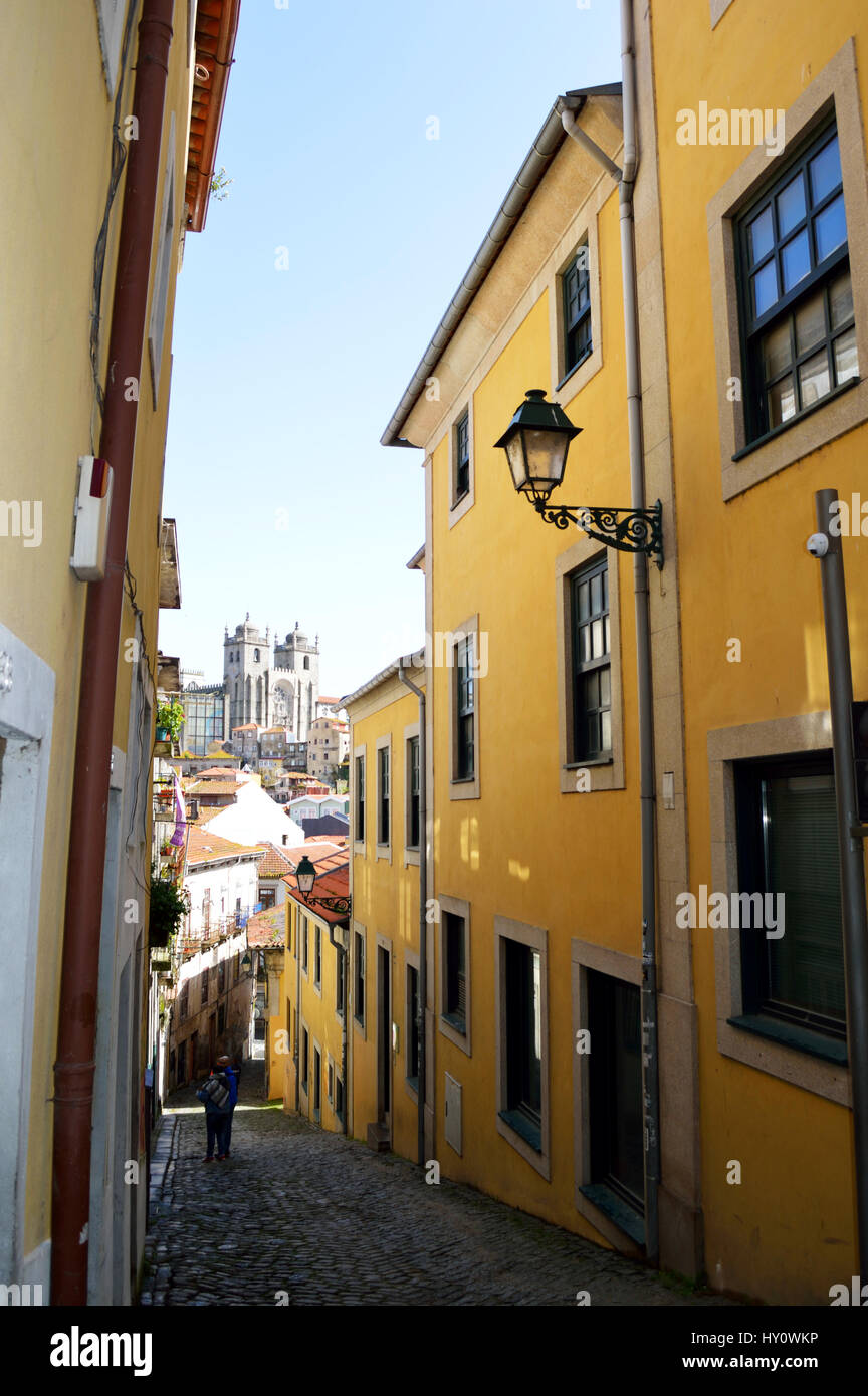 Porto street view hi-res stock photography and images - Alamy
