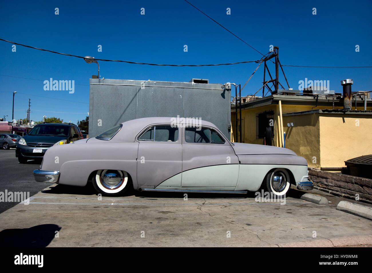 Classic american car diner hi-res stock photography and images - Alamy