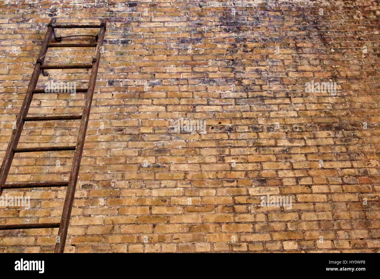 Antique wood ladder Stock Photo - Alamy