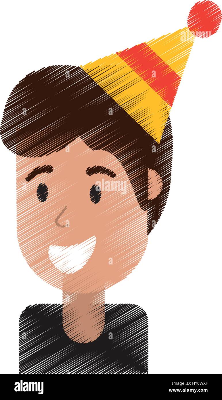 drawing portrait man smile Stock Vector Image & Art - Alamy