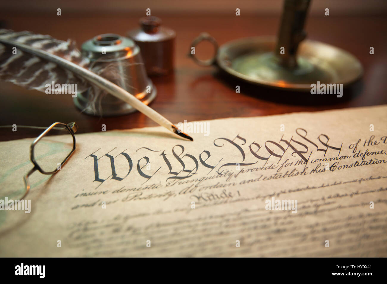United states constitution hi-res stock photography and images - Alamy