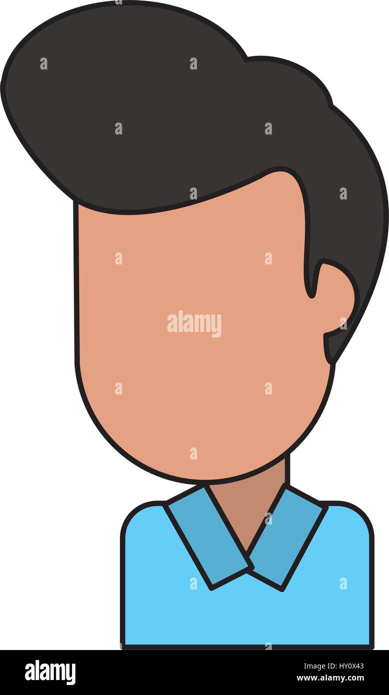 portrait male cartoon image Stock Vector Image & Art - Alamy