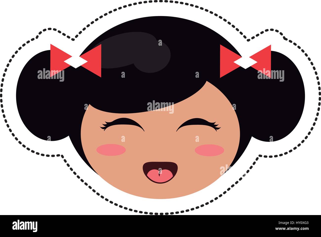 Hair dolls Stock Vector Images - Alamy