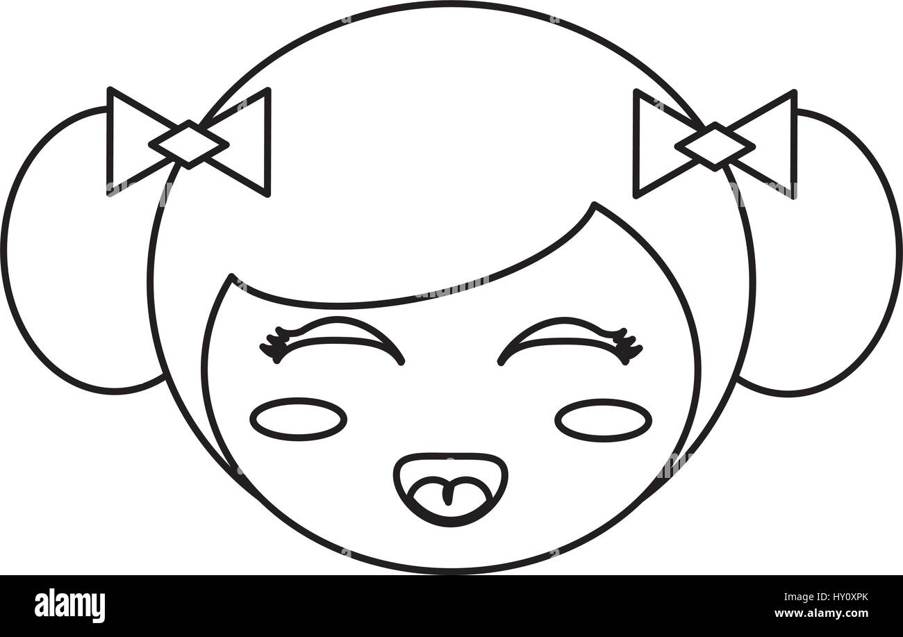 Dolls head Stock Vector Images - Alamy