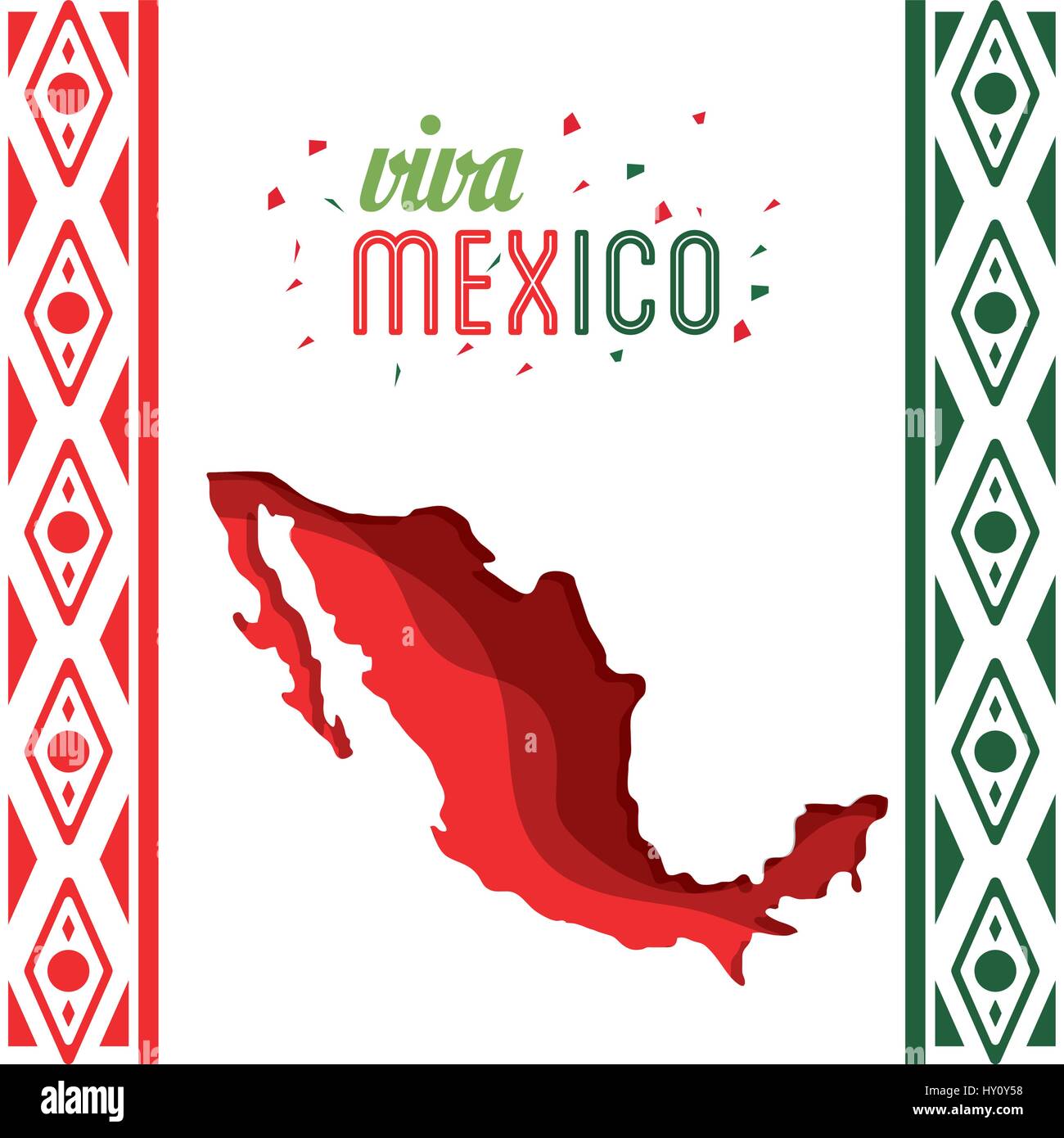 Mexico country culture icons Stock Vector Images - Alamy