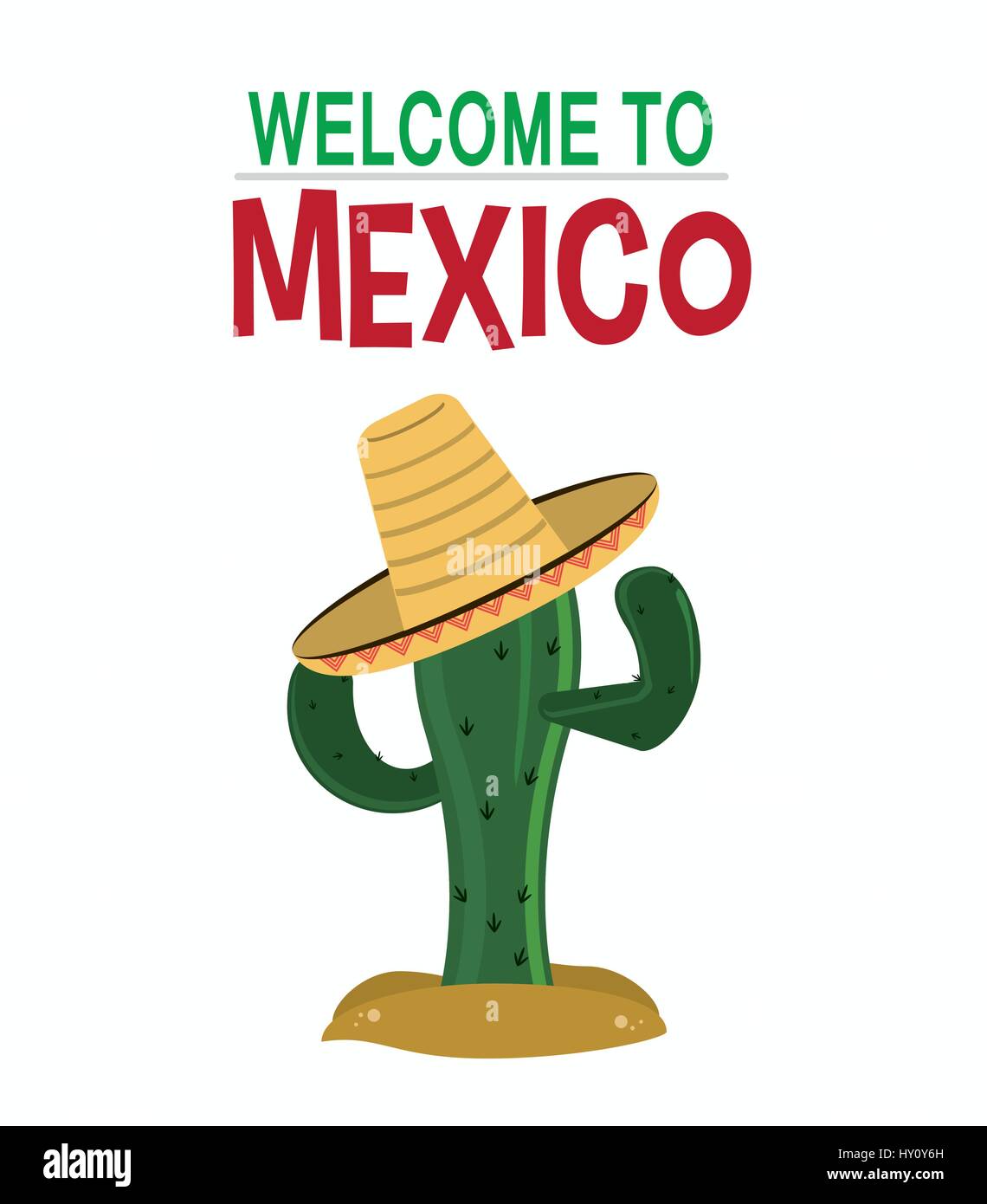 welcome to mexico card invitation culture Stock Vector Image & Art - Alamy