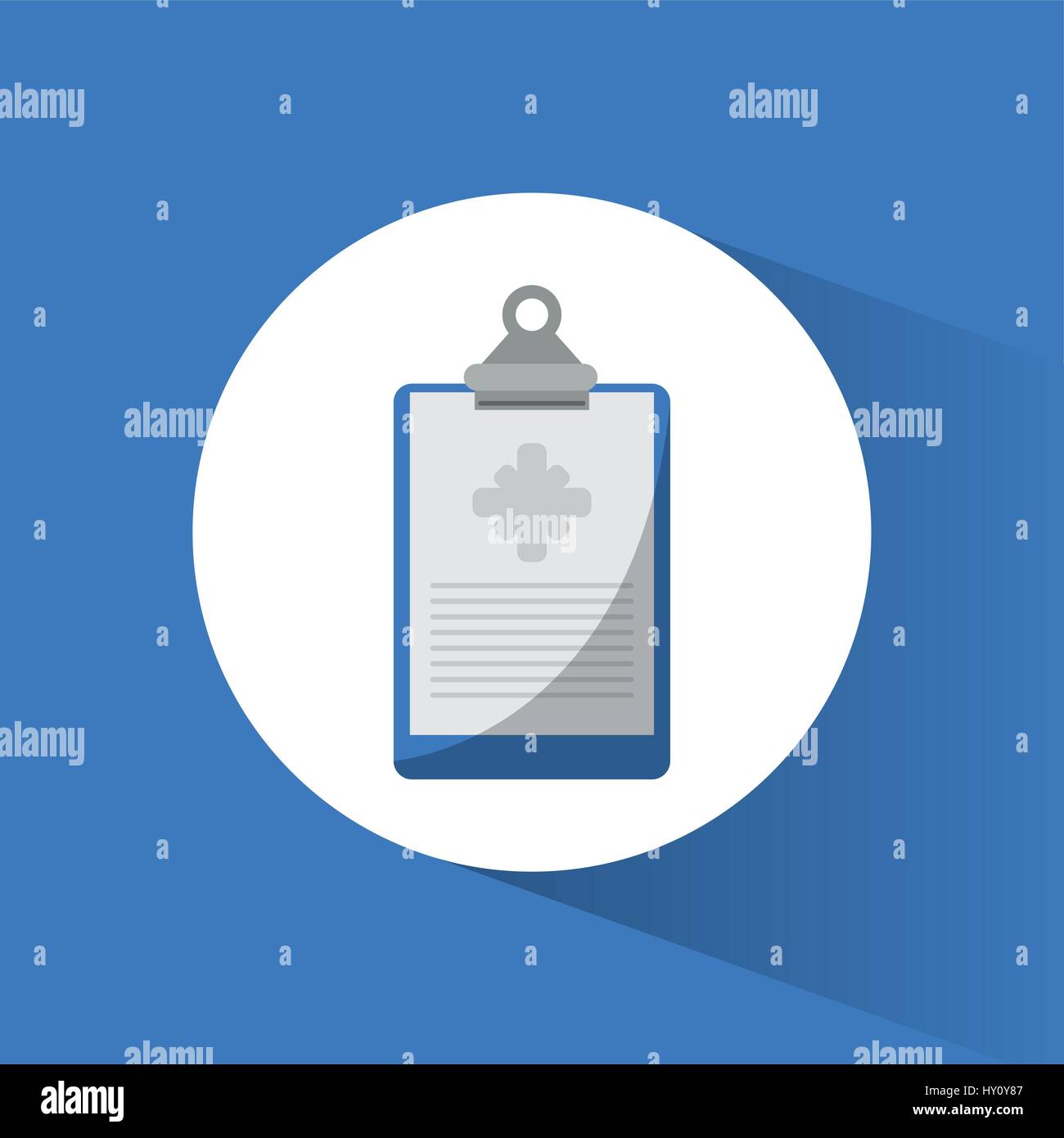 Clipboard hospital prescription pad icon hi-res stock photography and ...