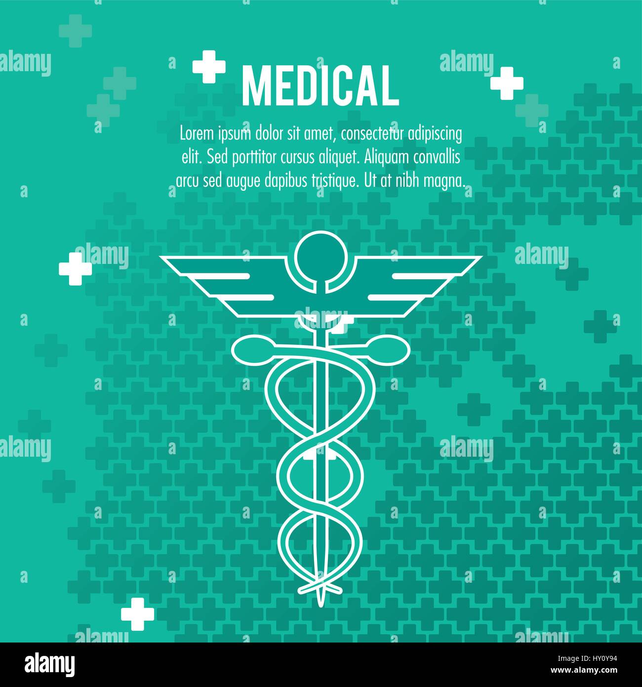 medical health care service symbol Stock Vector Image & Art - Alamy