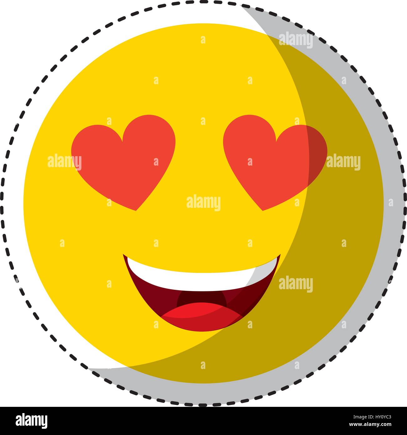 comic face emoticon isolated icon vector illustration design Stock ...