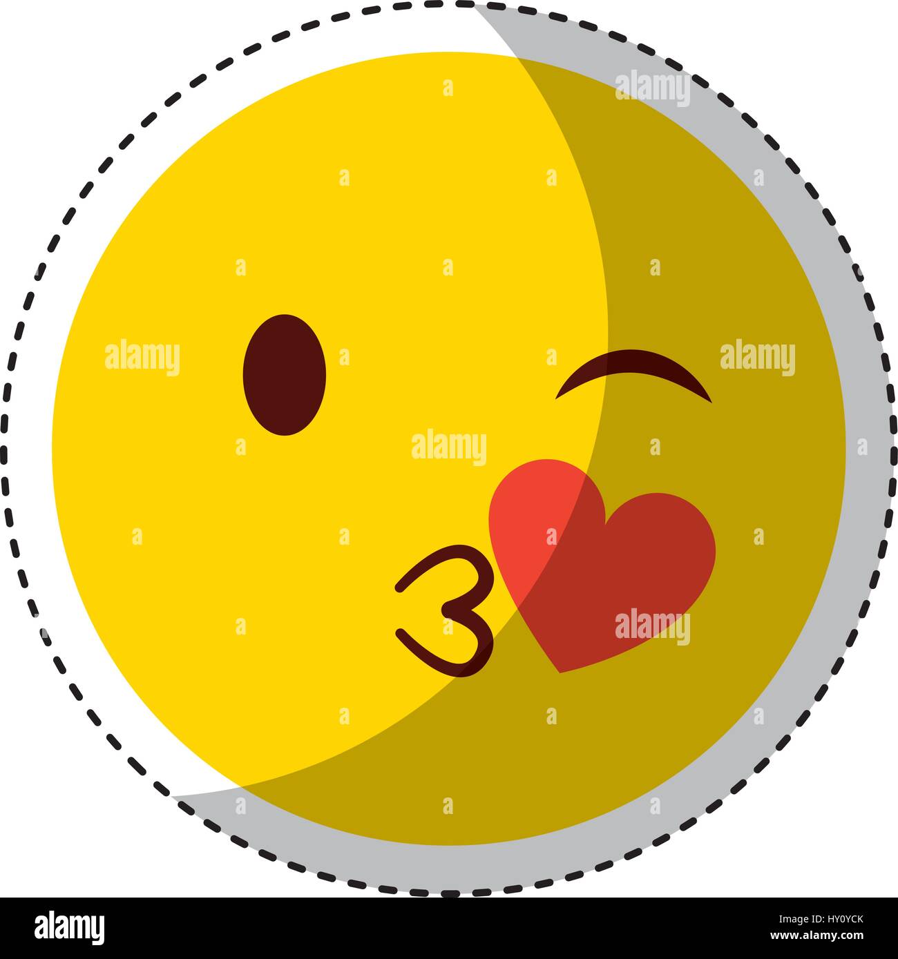 comic face emoticon isolated icon vector illustration design Stock ...
