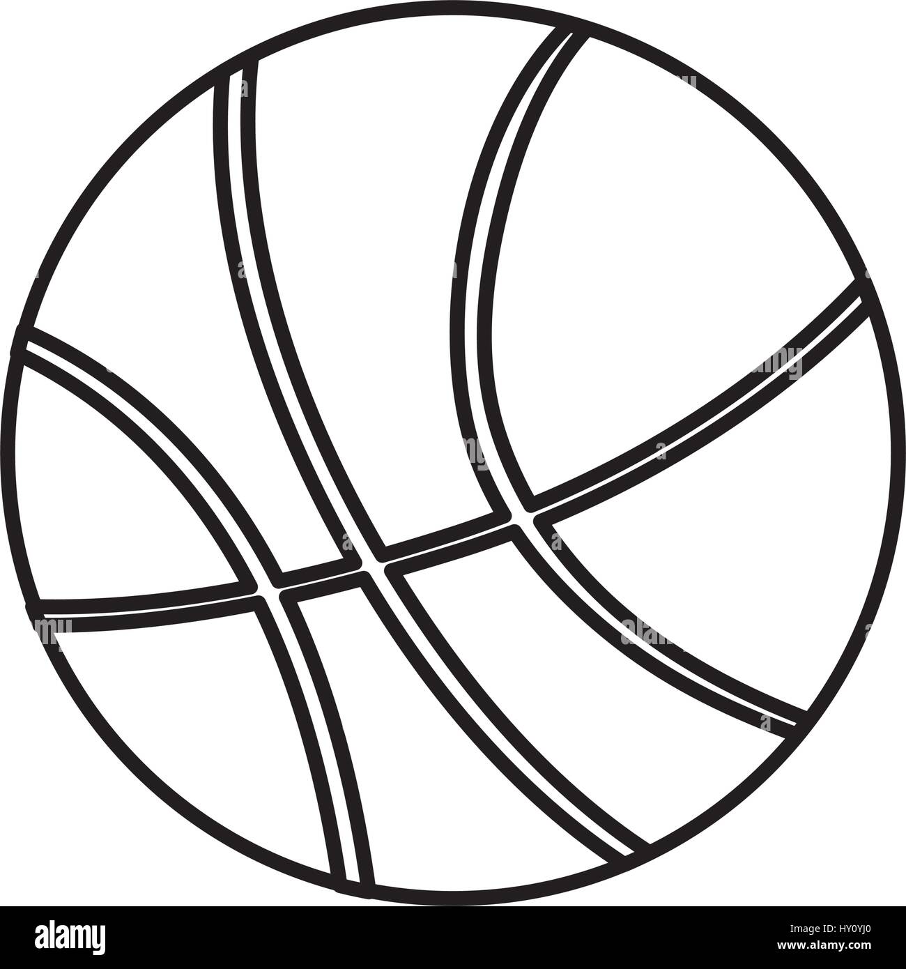 basketball balloon isolated icon vector illustration design Stock ...