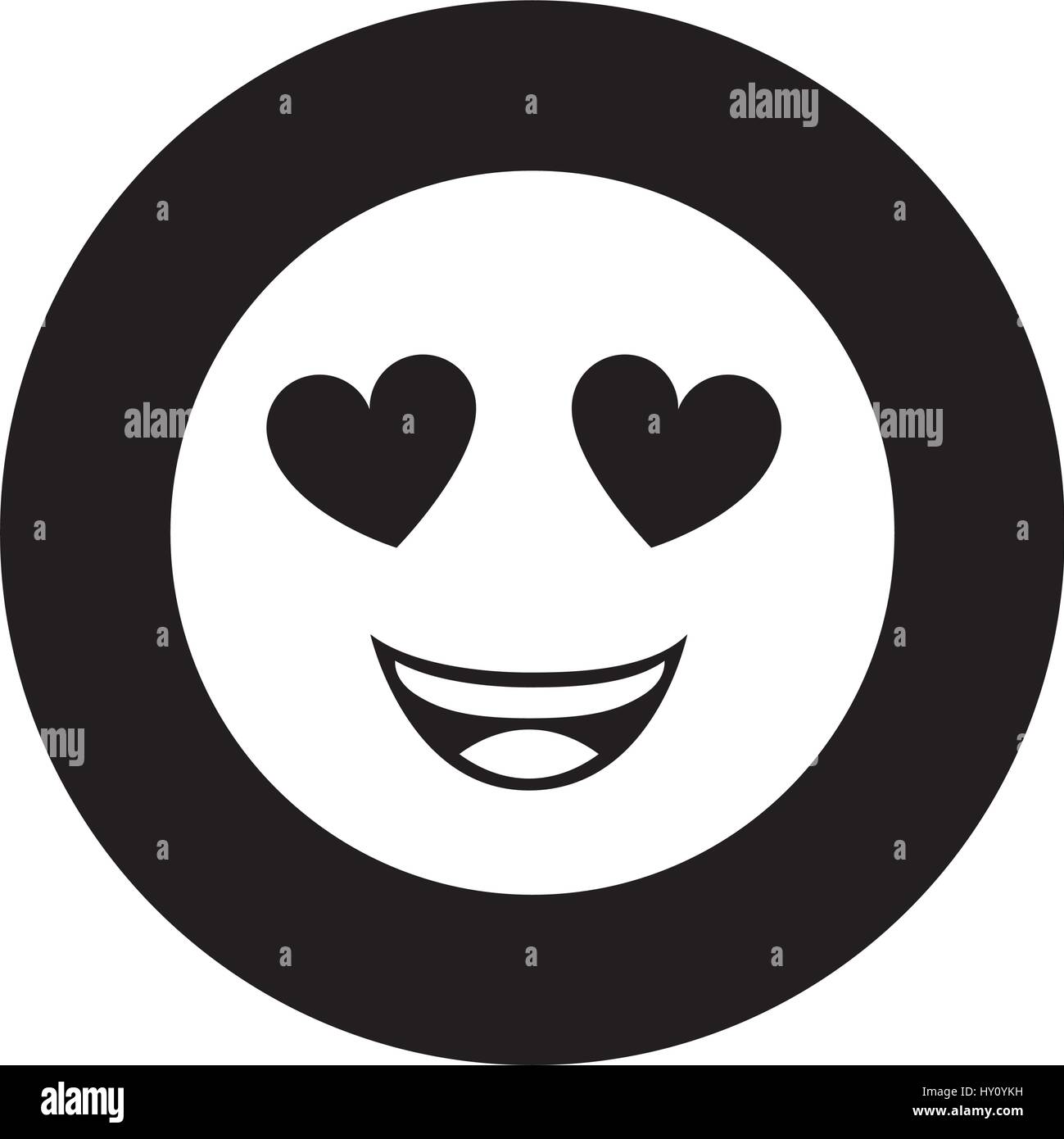 comic face emoticon isolated icon vector illustration design Stock ...