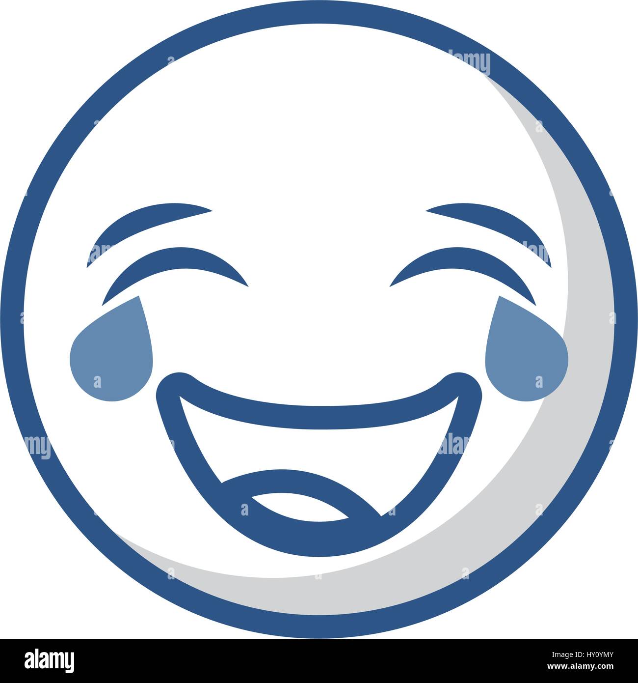 comic face emoticon isolated icon vector illustration design Stock ...