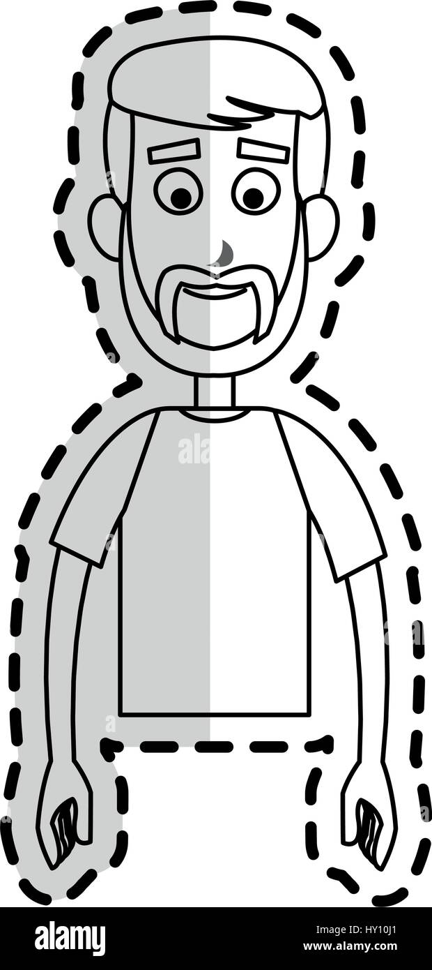 happy handsome bearded man cartoon icon image Stock Vector Image & Art ... happy handsome bearded man cartoon icon image Stock Vector Image & Art ...