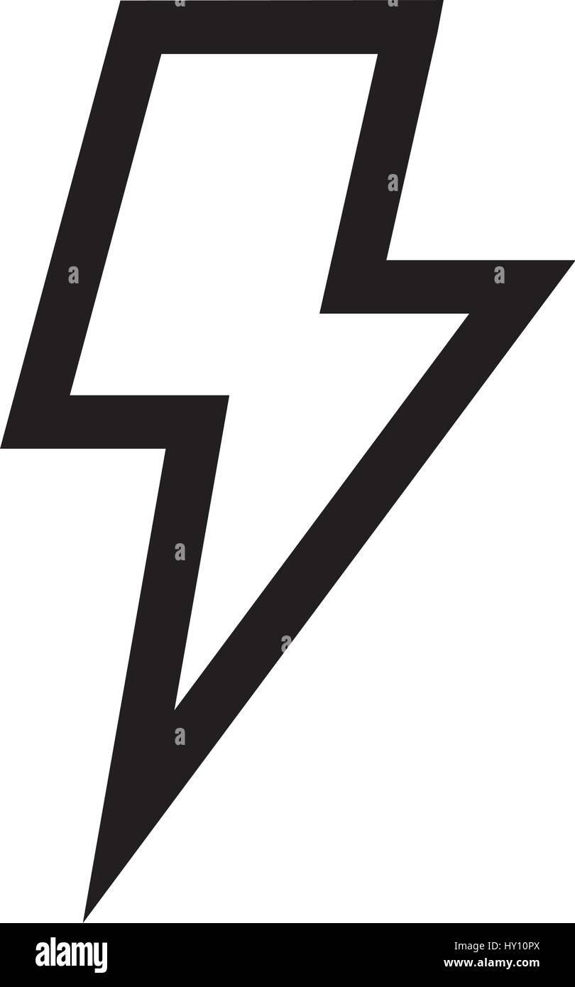 Thunder ray isolated icon hi-res stock photography and images - Alamy