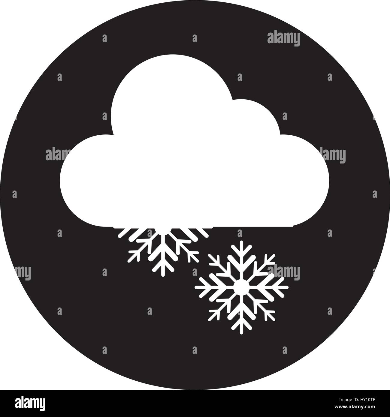 snow storm weather isolated icon Stock Vector Image & Art - Alamy