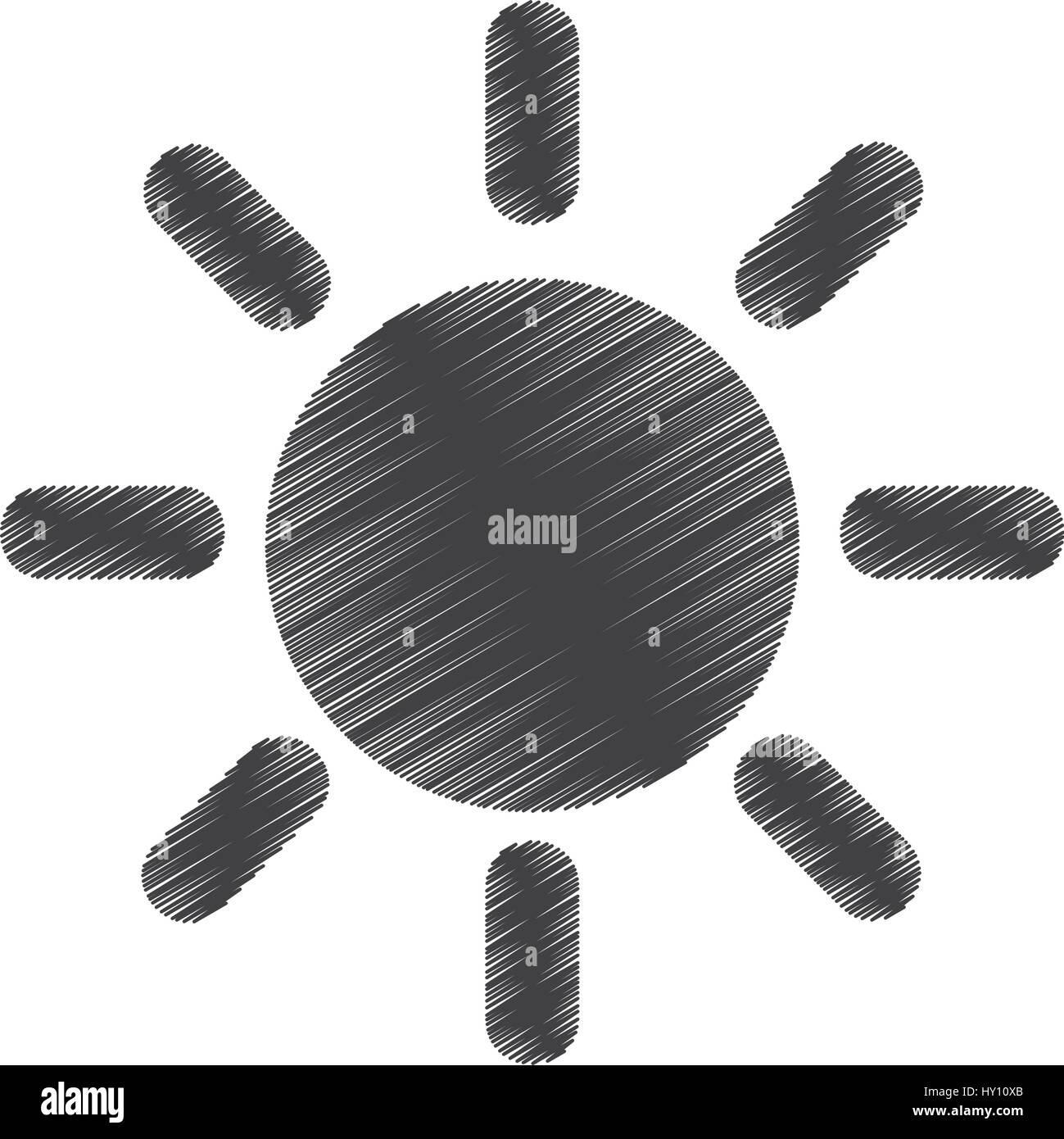 sun day isolated icon Stock Vector Image & Art - Alamy