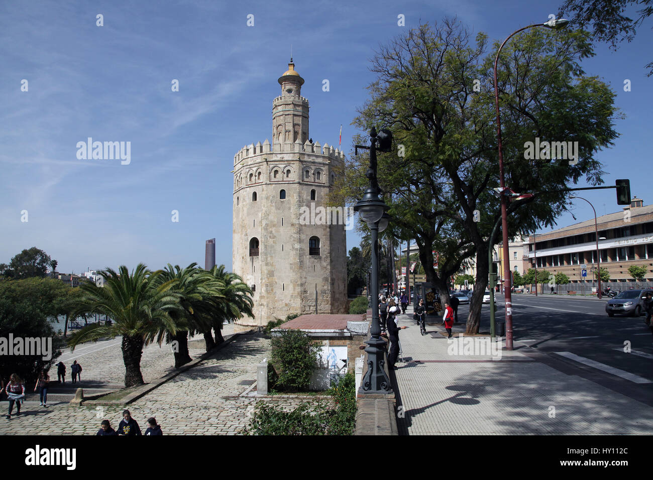 Golden tower of seville hi-res stock photography and images - Alamy