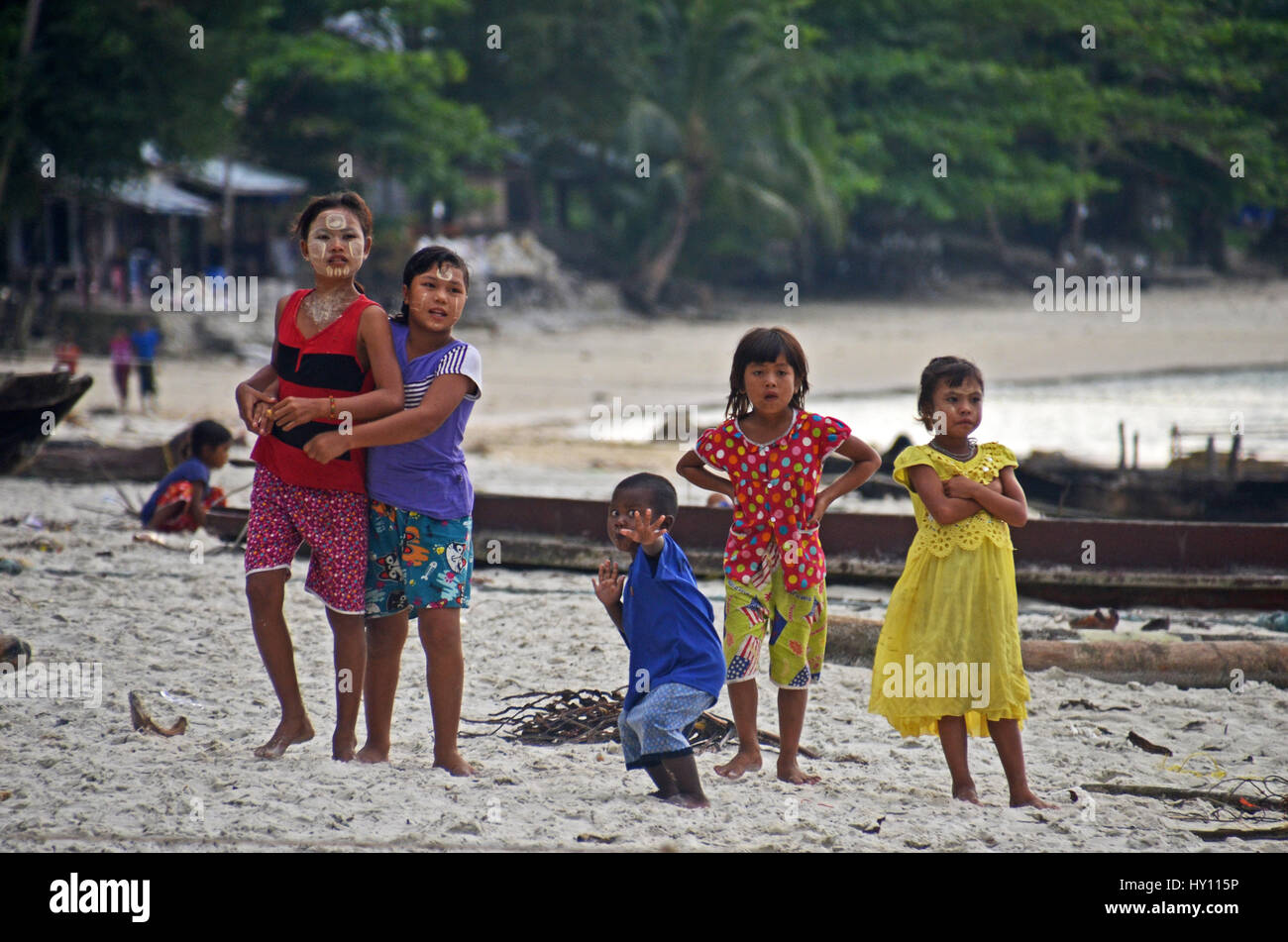 Moken boy hi-res stock photography and images - Alamy