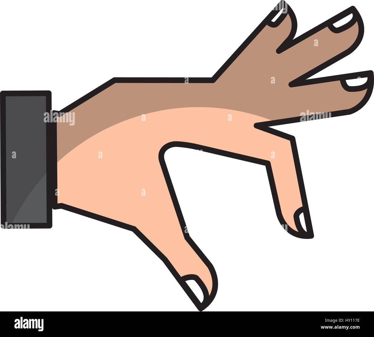 Taking side Stock Vector Images - Alamy