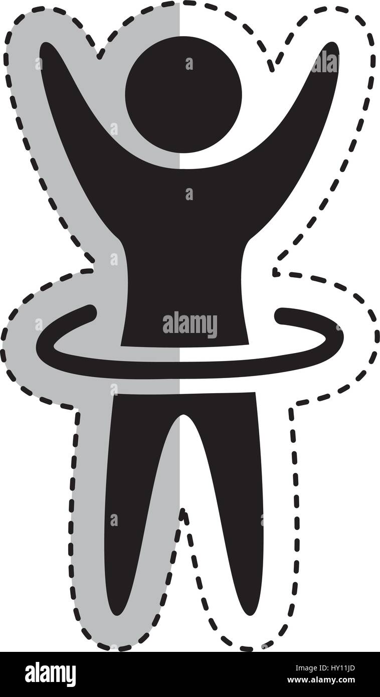 Human figure doing exercise Stock Vector Image & Art - Alamy