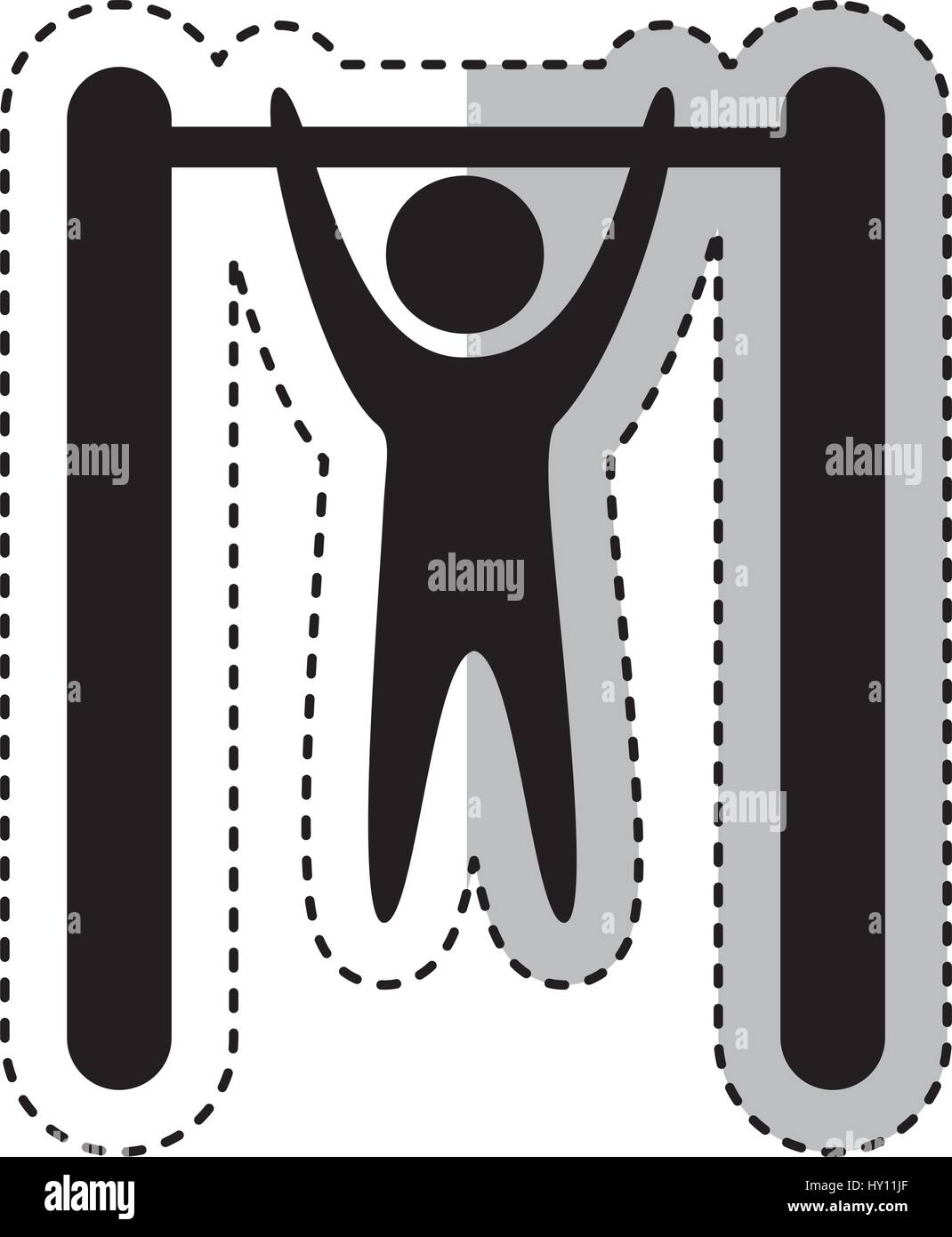 Human figure doing exercise Stock Vector Image & Art - Alamy