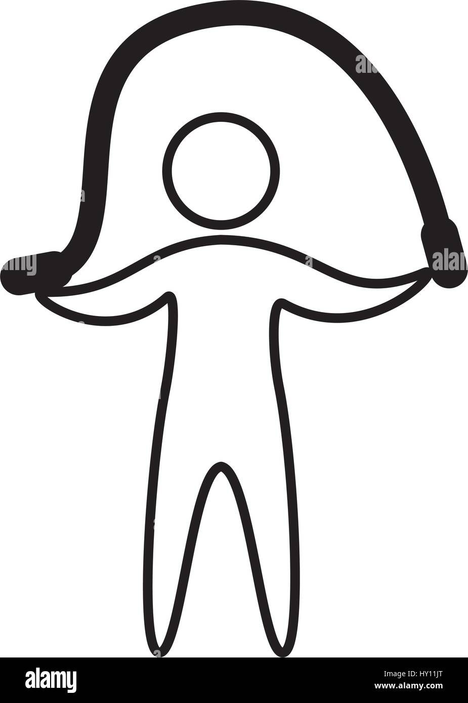 Human figure doing exercise Stock Vector Image & Art - Alamy