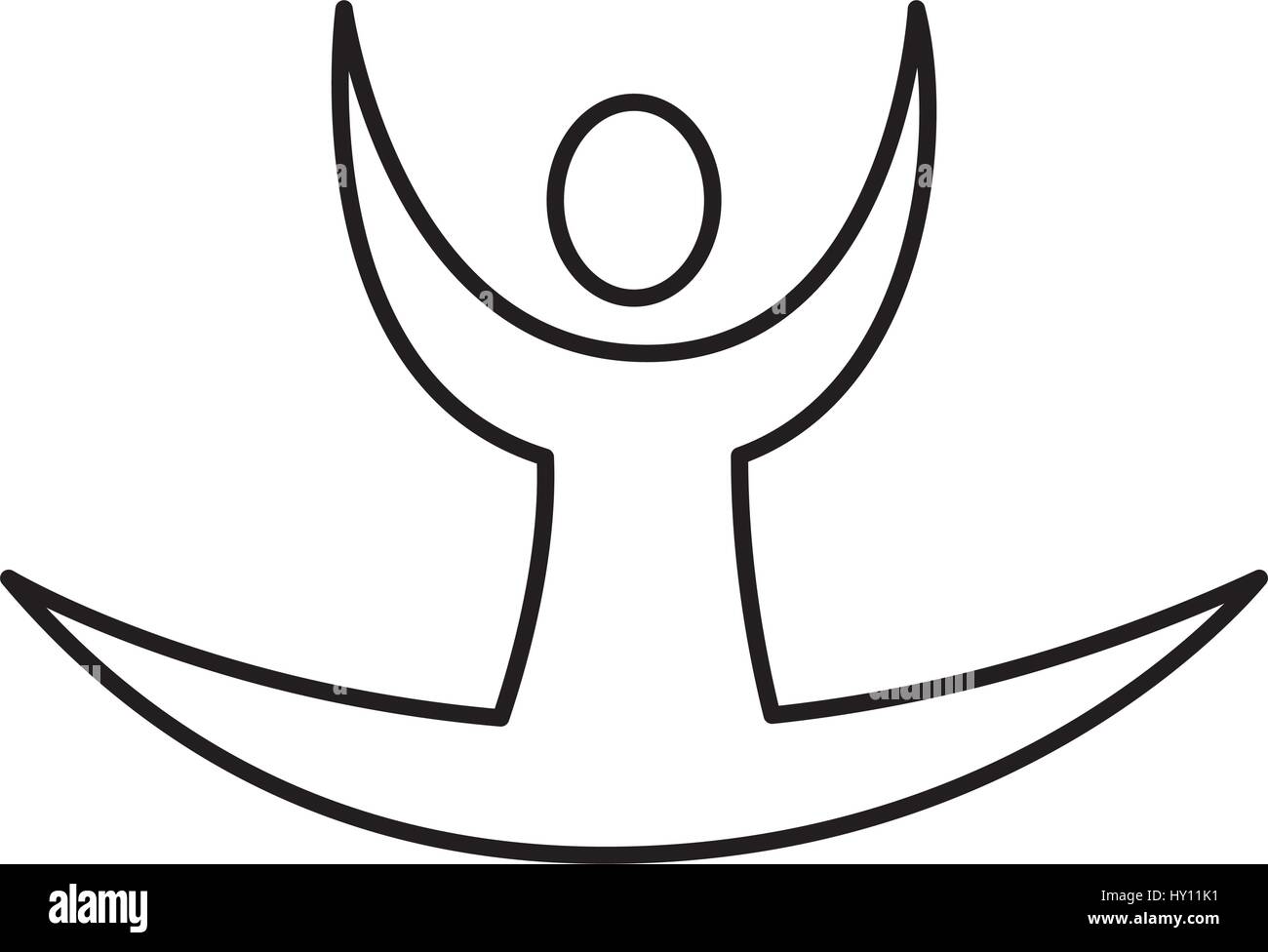 Human figure doing exercise Stock Vector Image & Art - Alamy