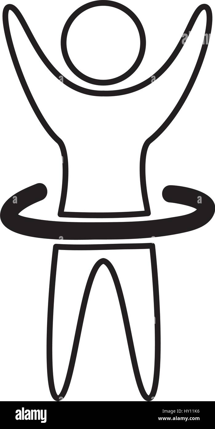 Human figure doing exercise Stock Vector Image & Art - Alamy