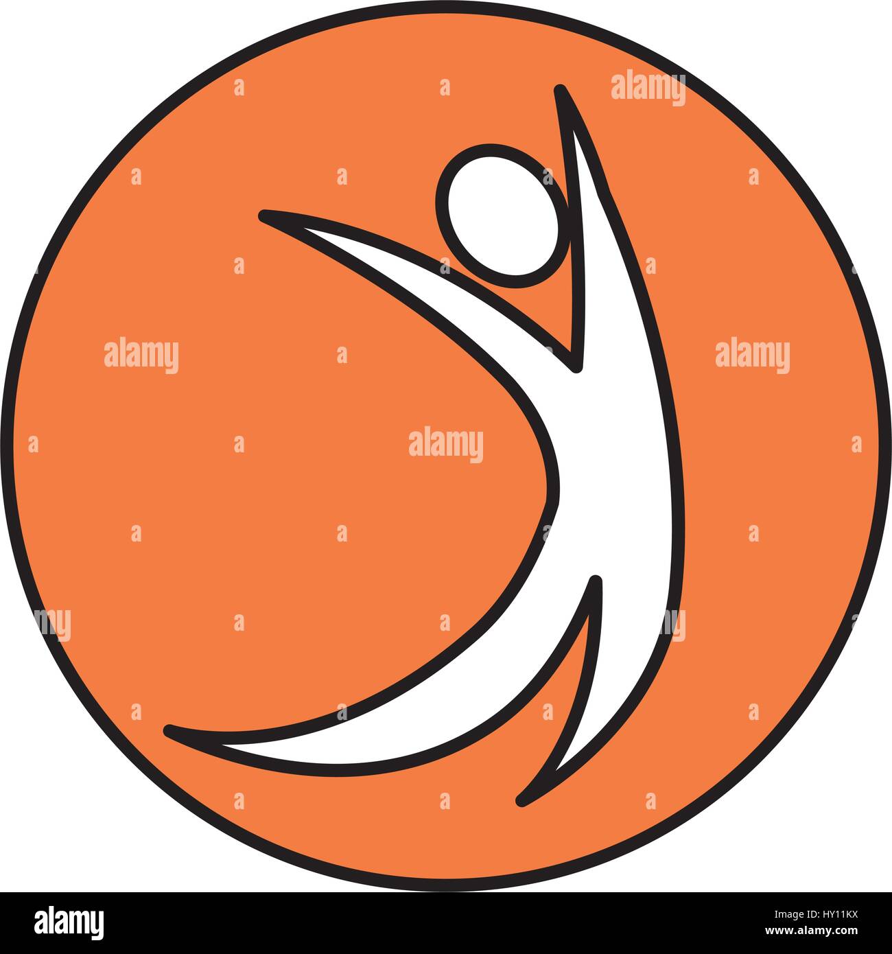 Human figure doing exercise Stock Vector Image & Art - Alamy